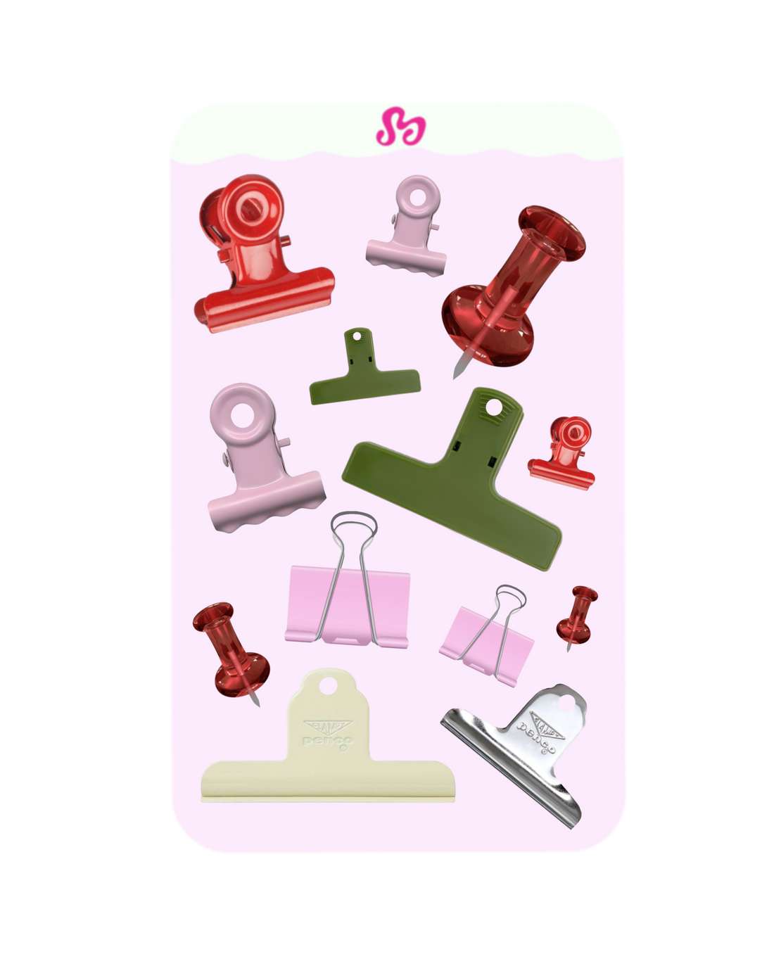Clips sticker sheet – MilanosDesigns