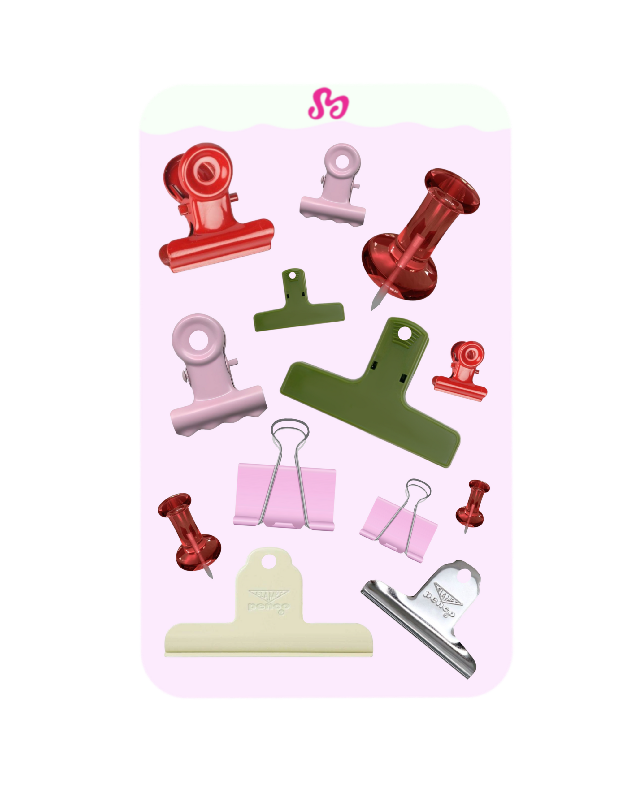 Clips sticker sheet – MilanosDesigns